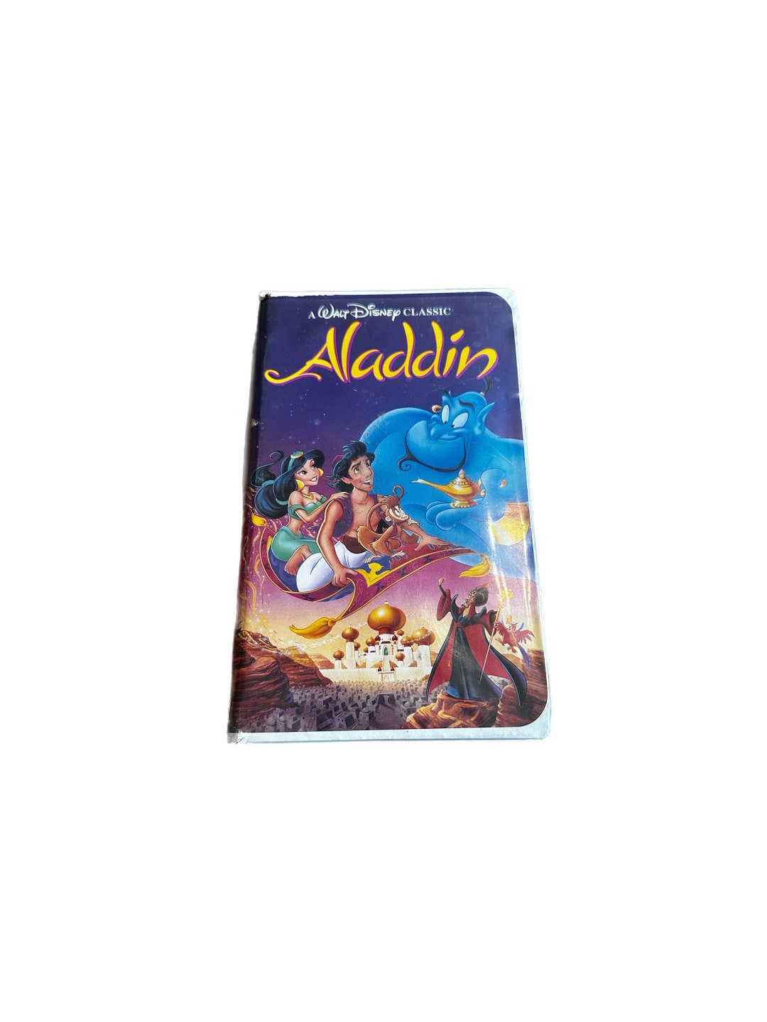 Aladdin VHS Tape Walt Disney's Rare Black Diamond Classic 1662 - Etsy
