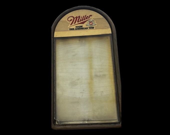 Vintage Large Miller Beer Menu Sign Retro Letter Board 33 X 18 X 2.25 ...