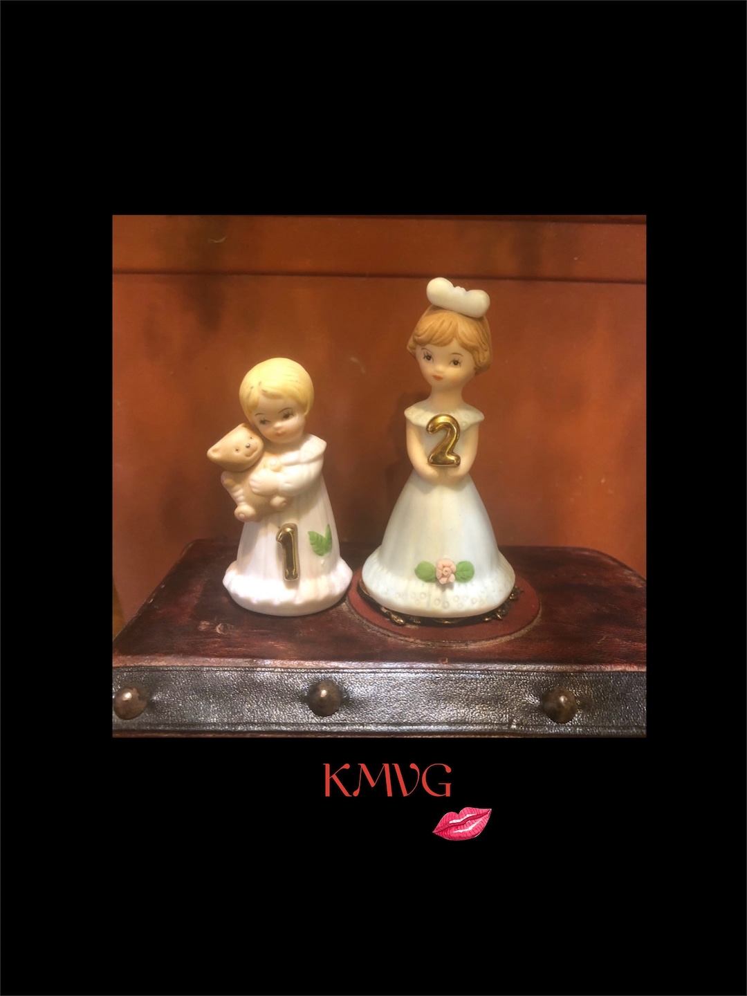 Vintage Hallmark Enesco growing up Girls Figurines 1 & 2 - Etsy