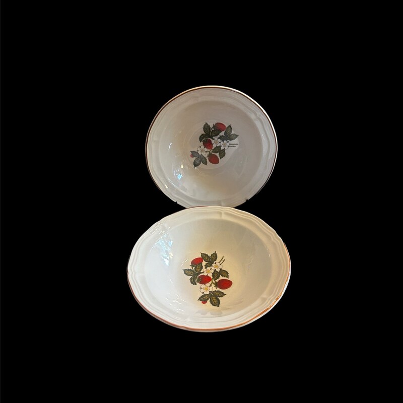 Strawberry Bowls - Etsy