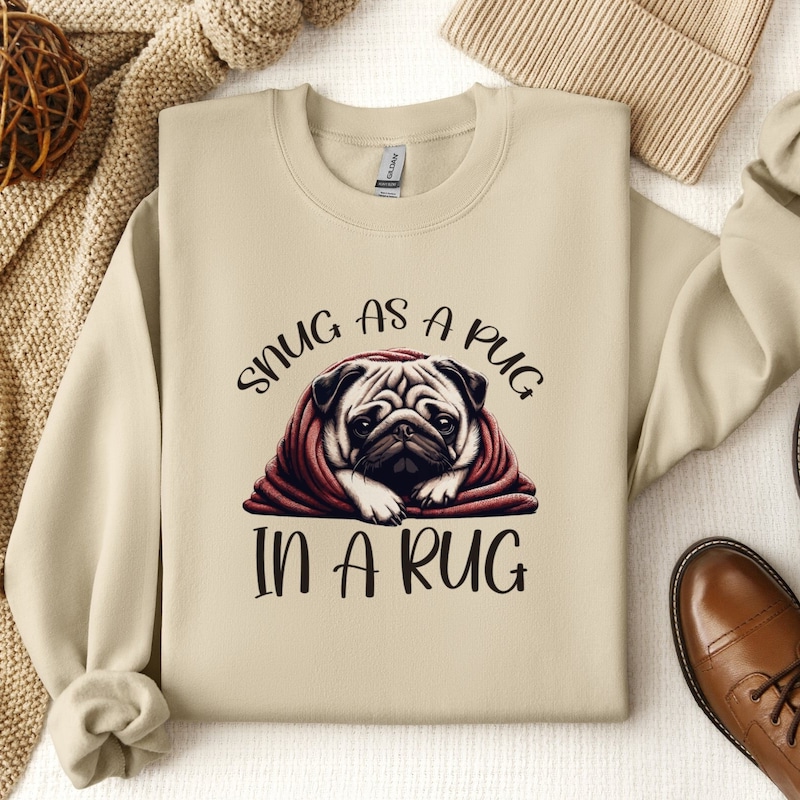 Pug in Rug - Etsy UK