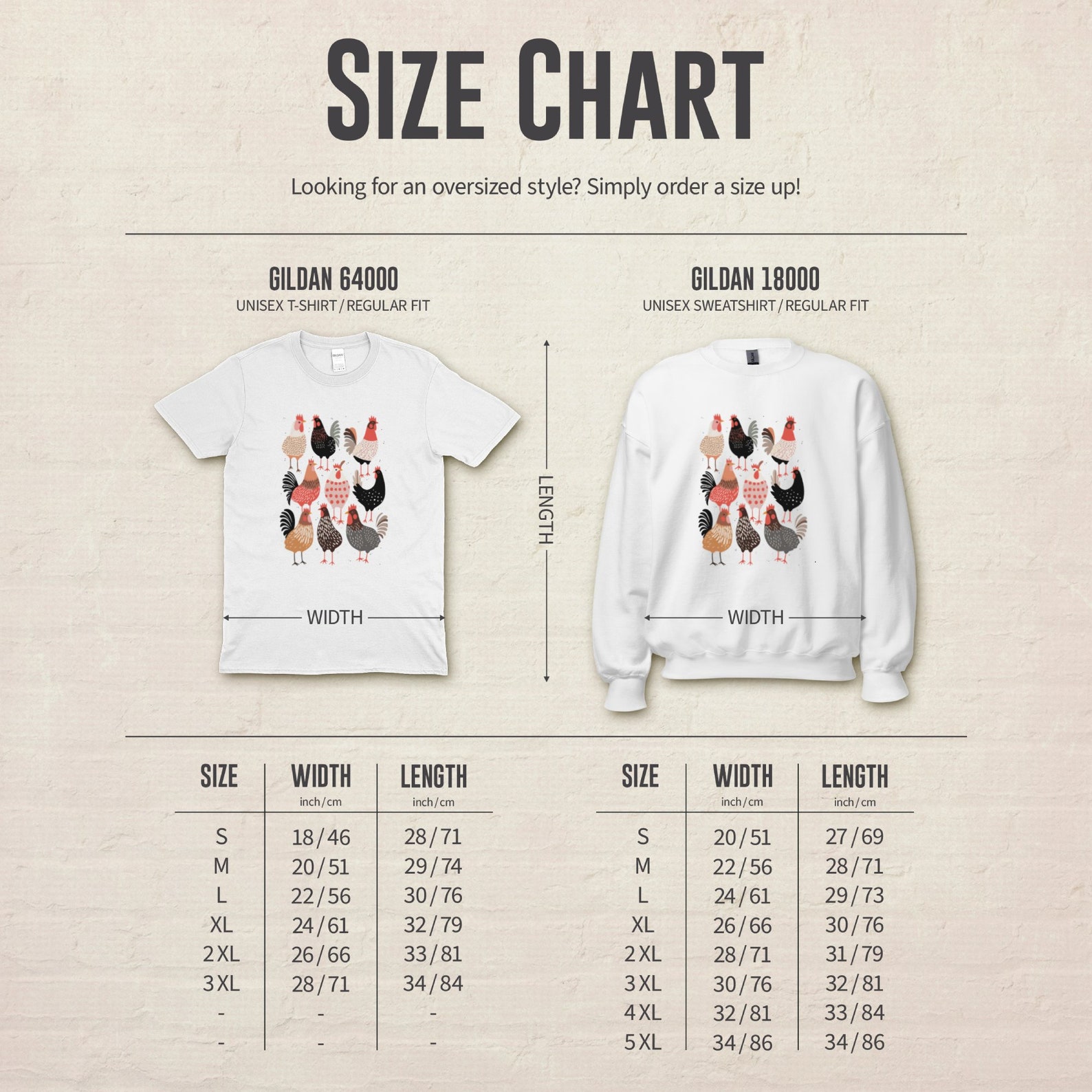 Adorable Chicken Sweatshirt, Farm Life Apparel, Chicken Lover Gift ...
