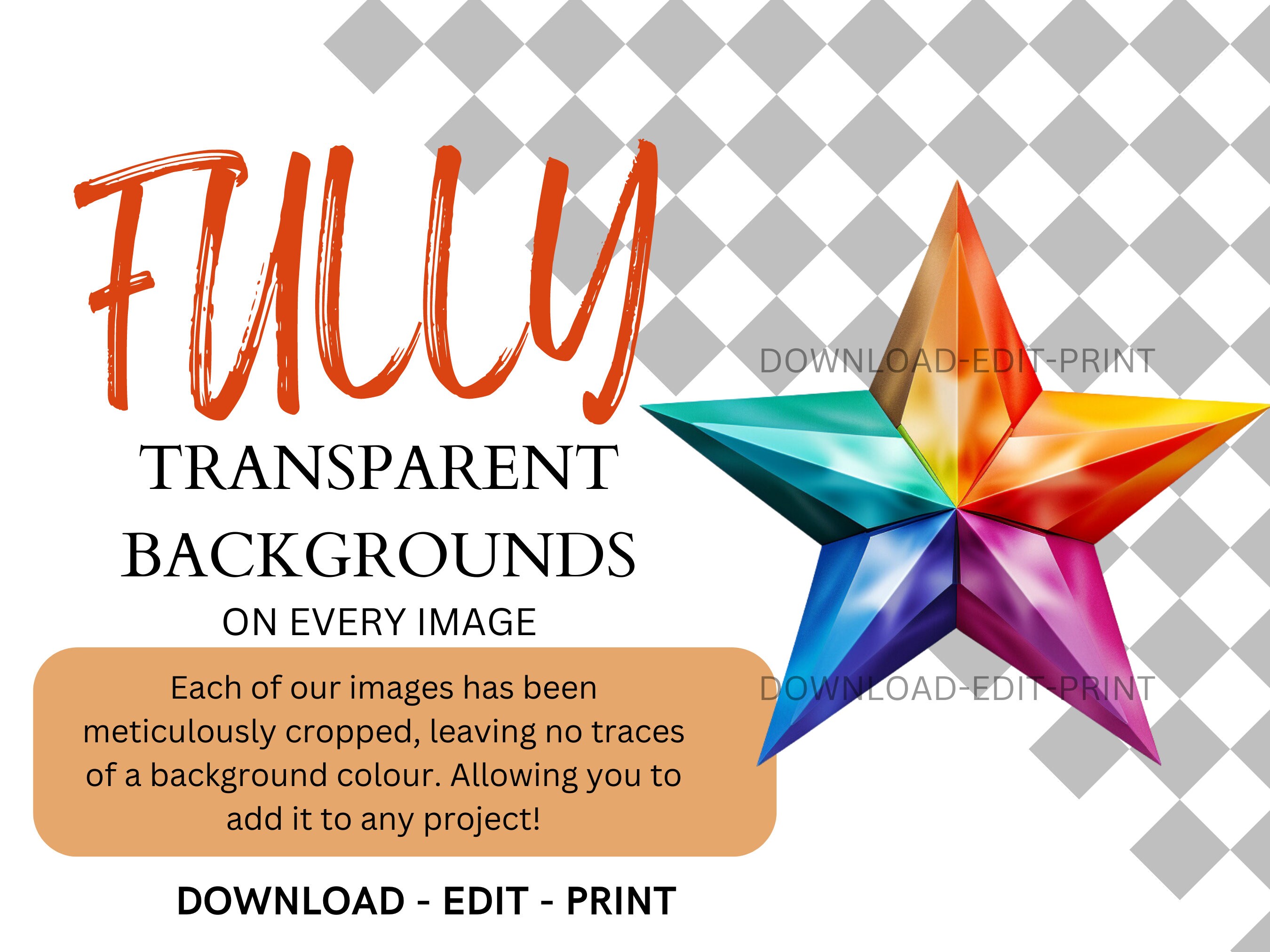 Super Star Class Clipart Commercial Use Transparent PNG - Etsy