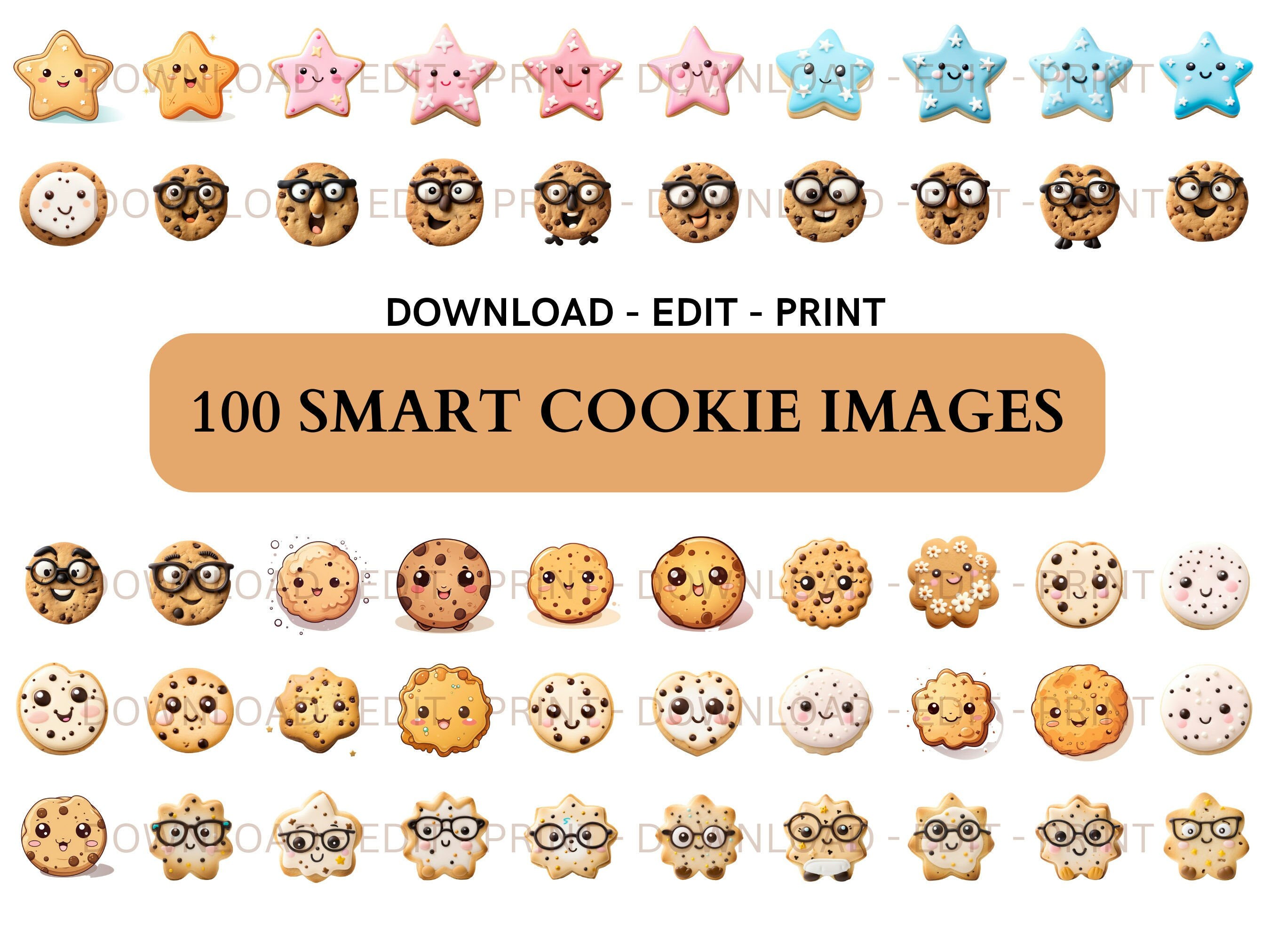 Smart Cookie Class Clipart Transparent PNG Graduation Back to School ...