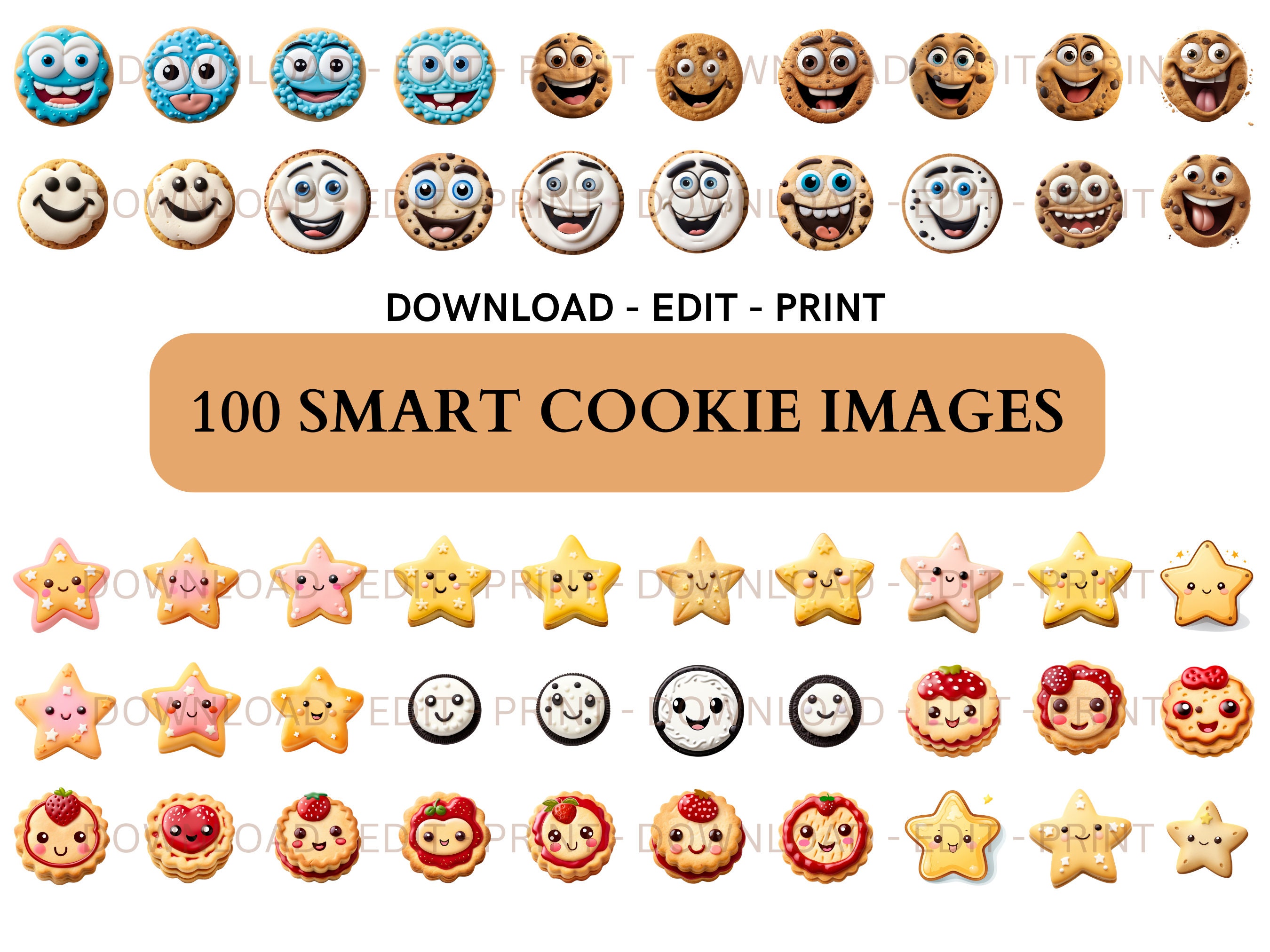 Smart Cookie Class Clipart Commercial Use Transparent PNG Graduation ...