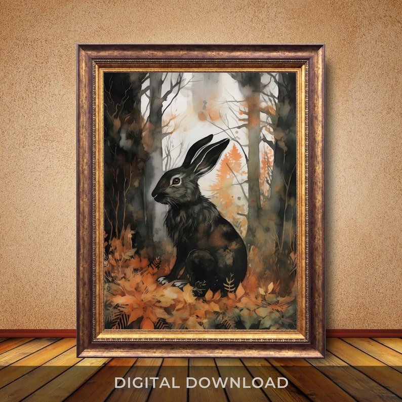 Set of 3 Dark Cottagecore, Dark Forest Academia Printable Gallery Wall ...