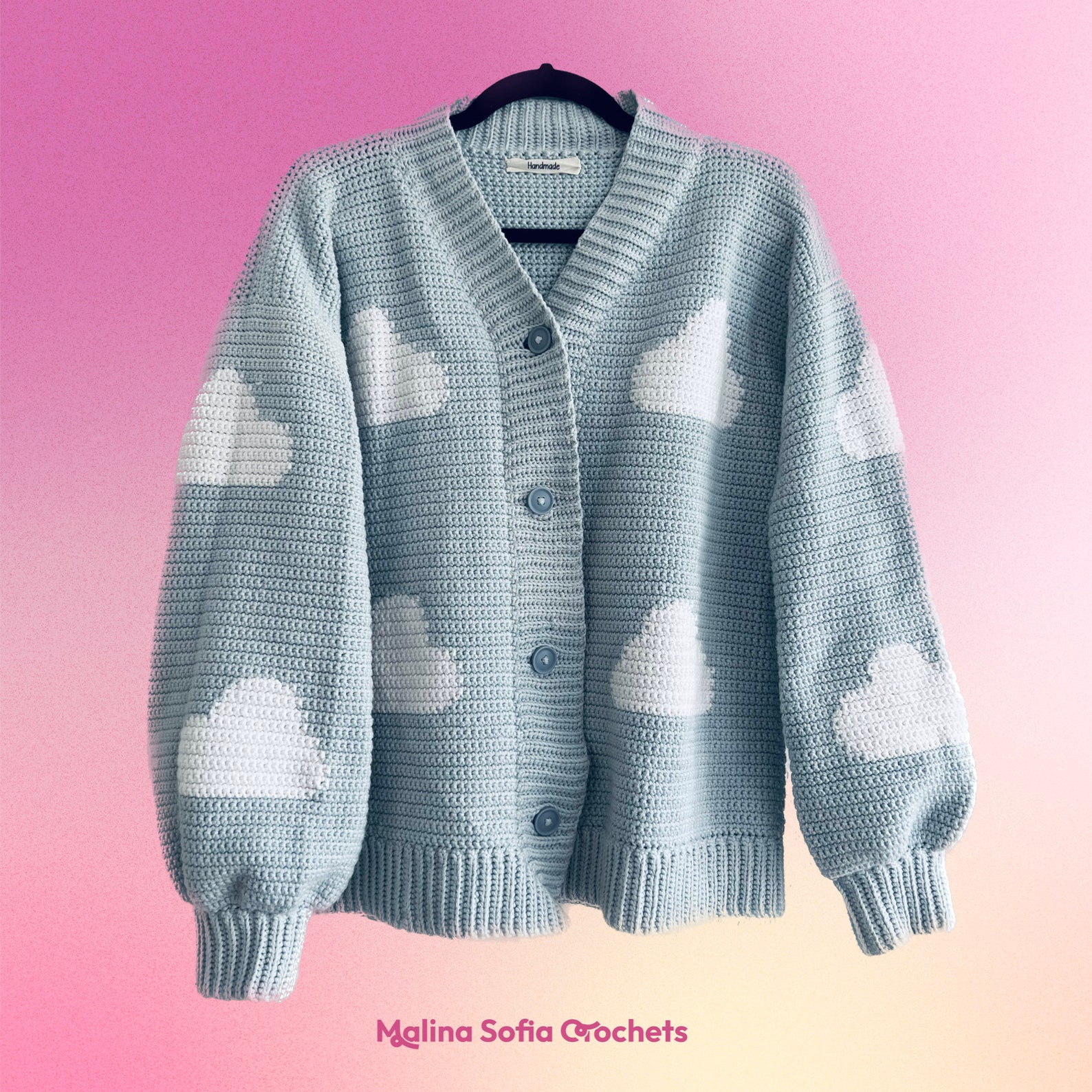 Cloud Cardigan Crochet Pattern (digital Download) - Etsy