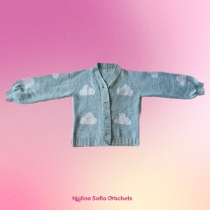 Cloud Cardigan Crochet Pattern (digital Download) - Etsy