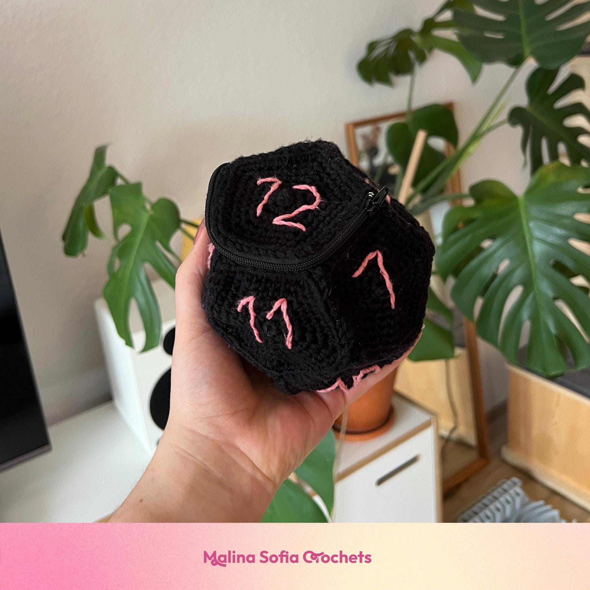 D12 Dice Bag Crochet Pattern (digital Download) - Etsy