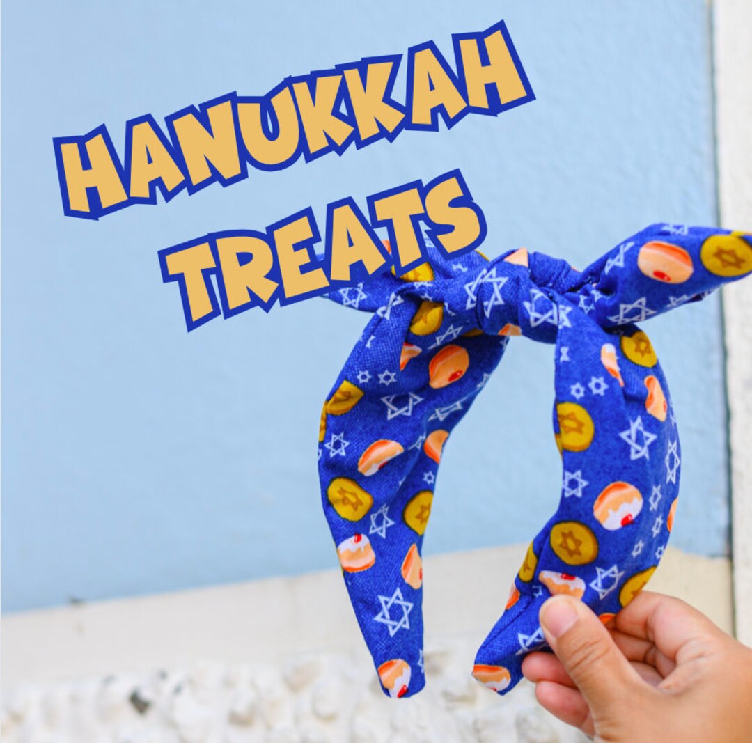 Hanukkah Treats Headband for Children & Adults- One Size Fits All - Etsy