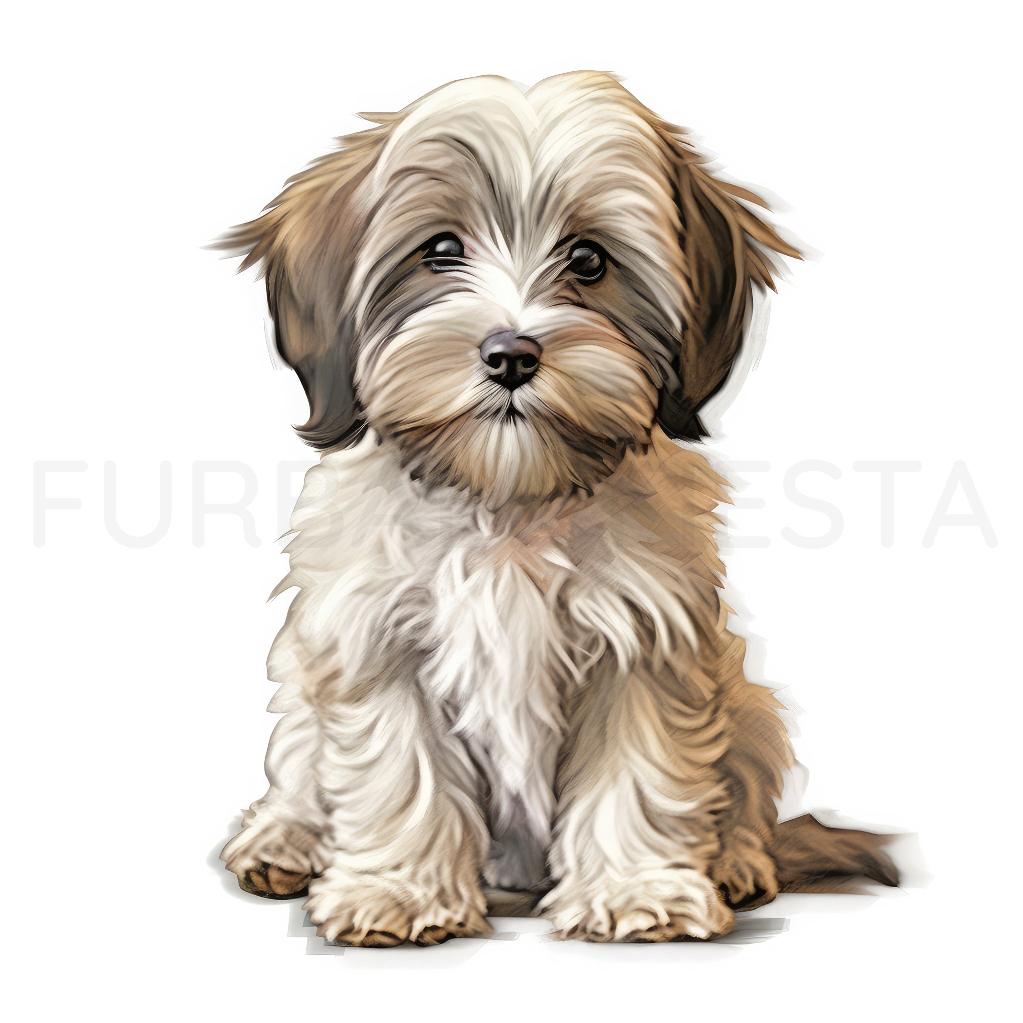 Havanese Puppy Printable Dog Art 14 High Quality Jpgs - Etsy