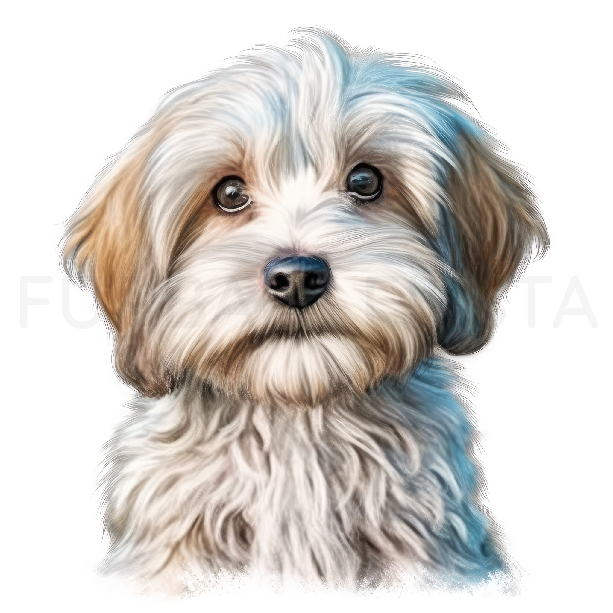Havanese Puppy Printable Dog Art 14 High Quality Jpgs - Etsy