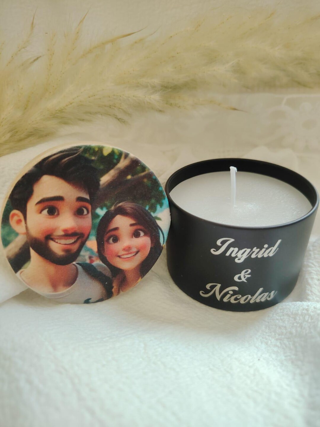 Custom-made Candle, Personalized, Customized and Engraved for Your ...