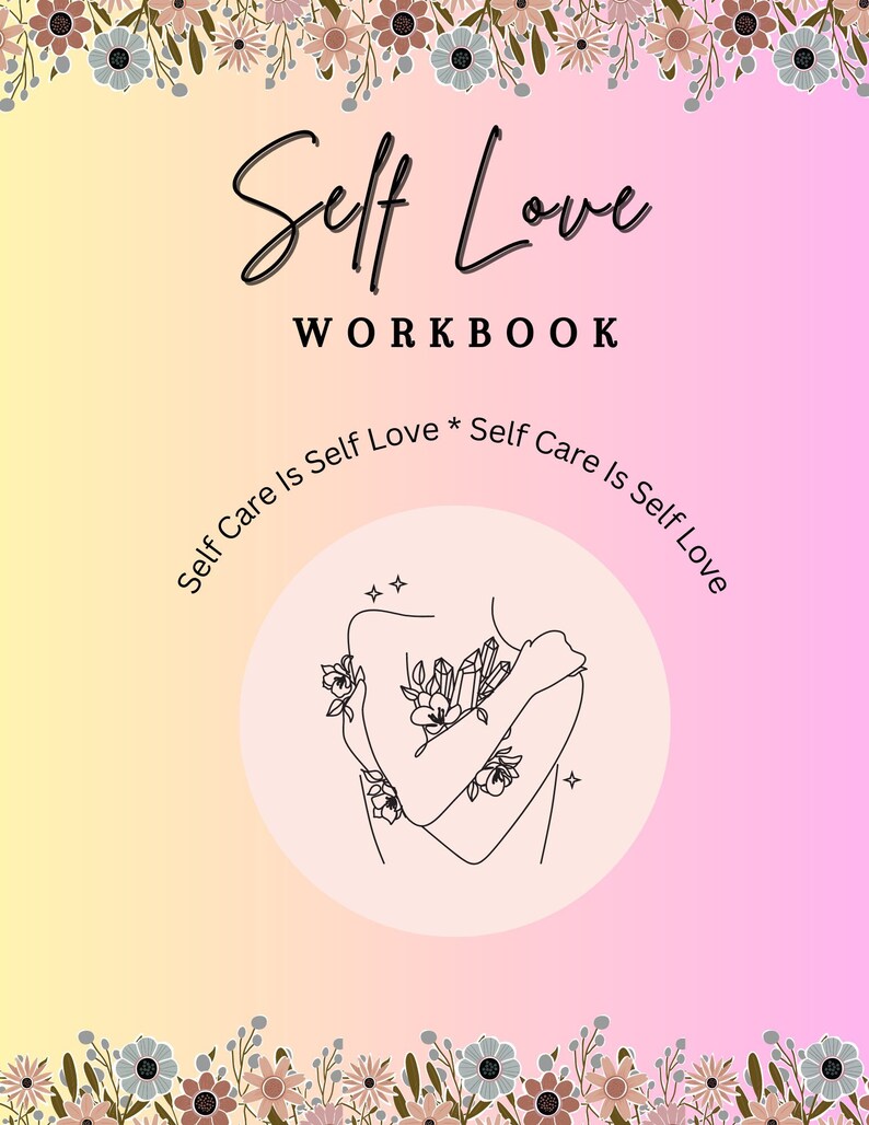 Self Love Workbook | Self Care Planner, Aesthetic Planner, Digital ...