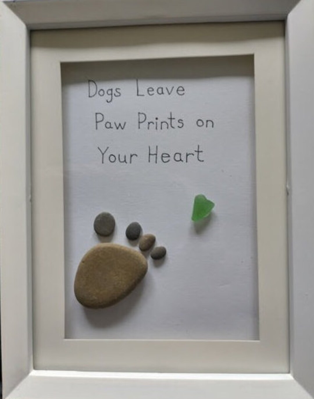 Dogs Leave Paw Prints on Your Heart - Etsy