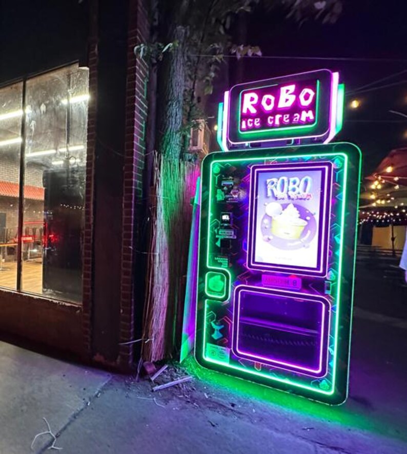 Robo Ice Cream Machine, Vending Machine, Sweet Robo, Candy Machine ...