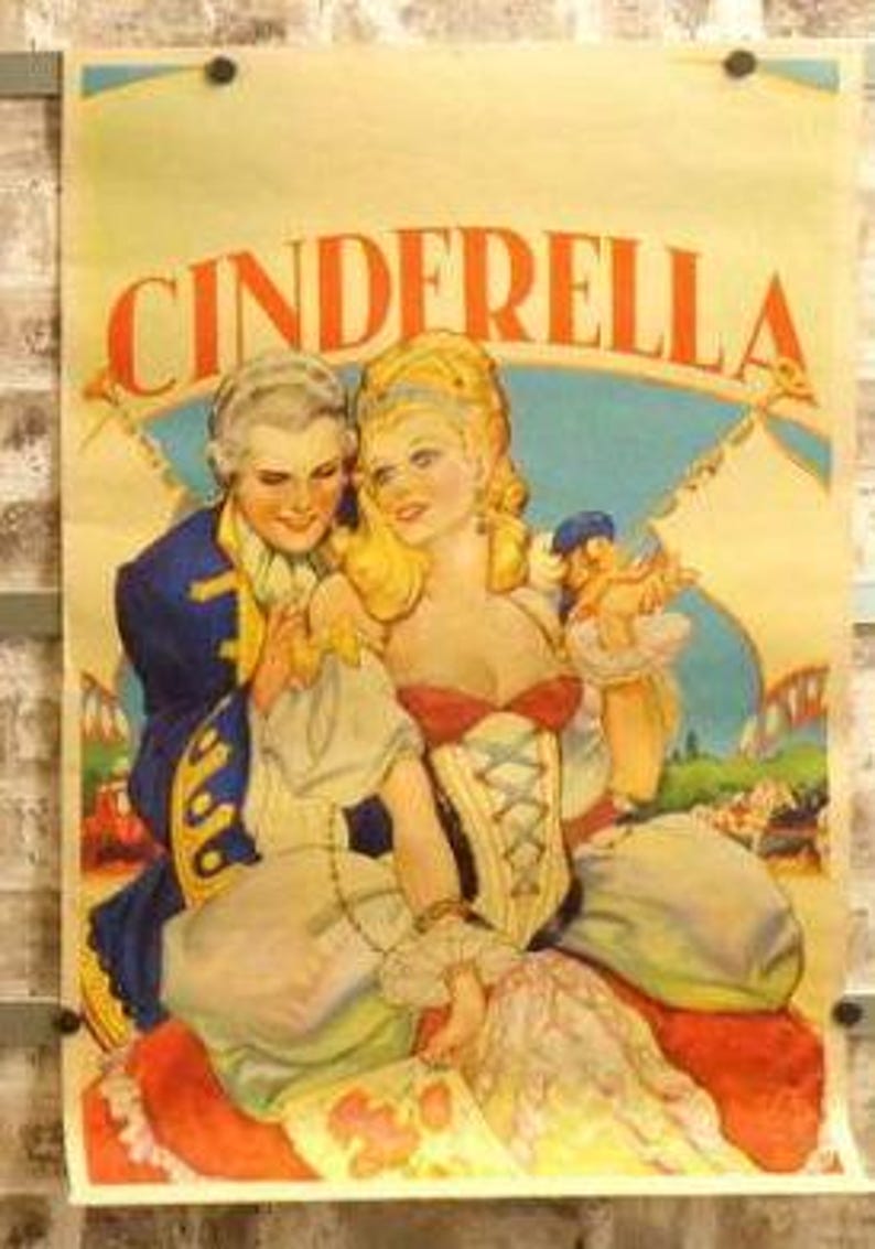 Cinderella Pantomime Poster - Etsy