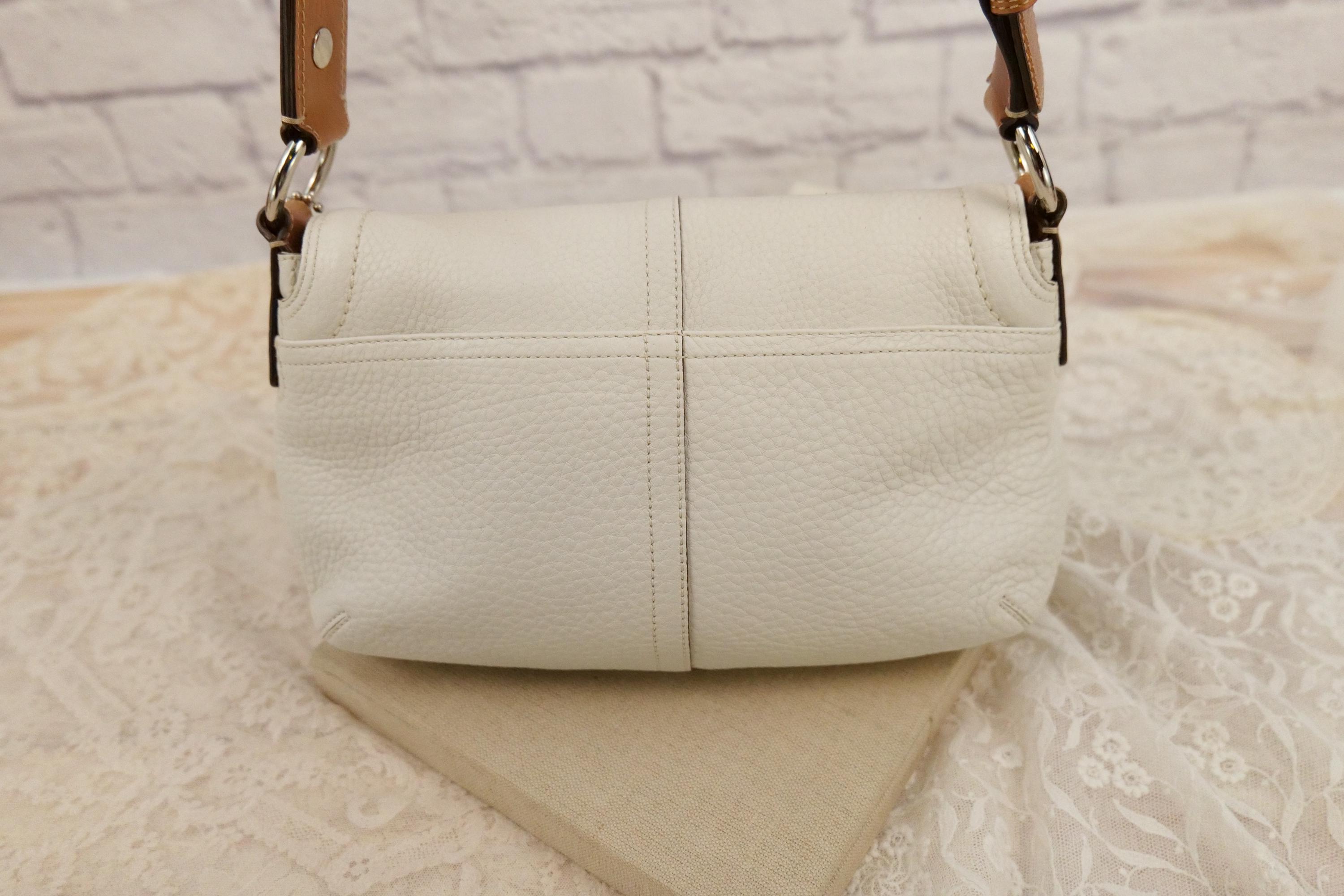 Coach White Leather Purse - Etsy