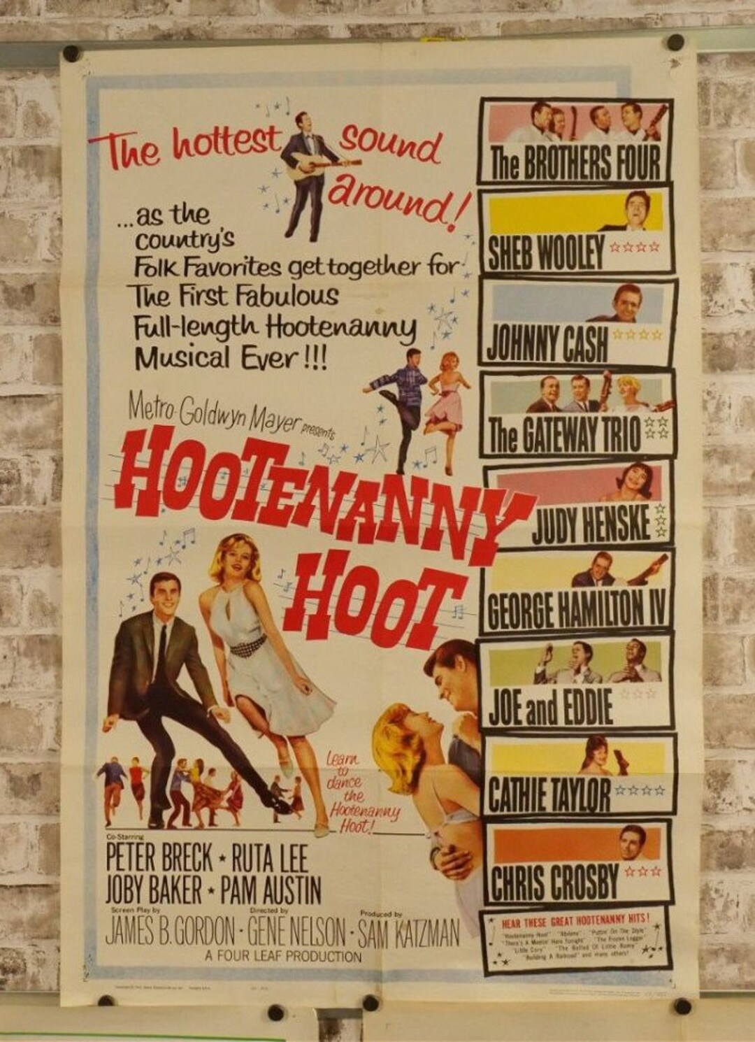 Original Hootenanny Hoot Movie Poster - Etsy
