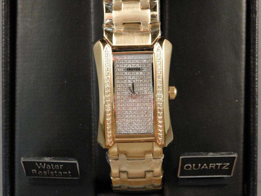 Croton Ladies 3ATM Diamond Watch - Etsy