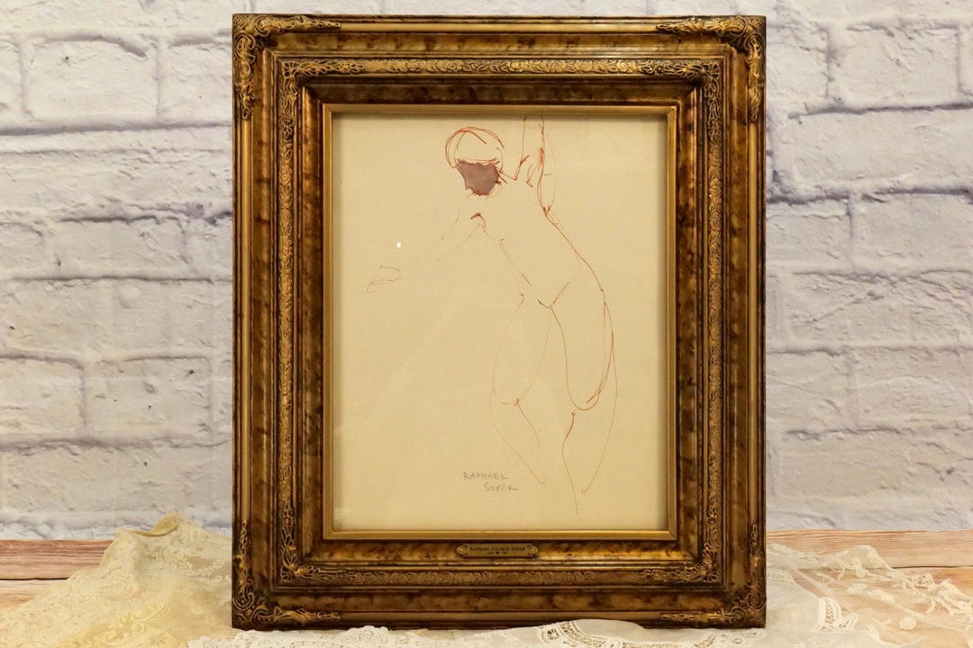 The Dancer by Raphael Soyer - Etsy