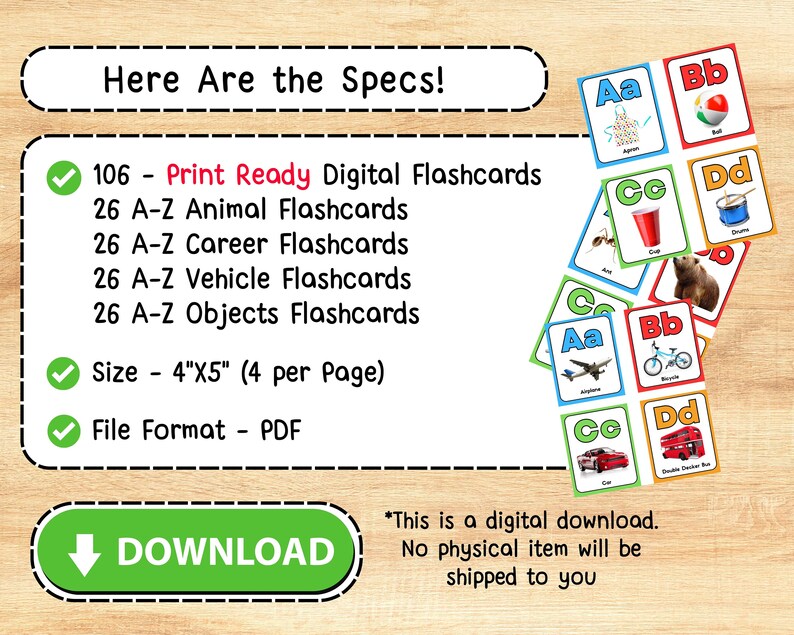 Print Ready Educational Flashcards Ultimate Bundle Montessori Learning ...