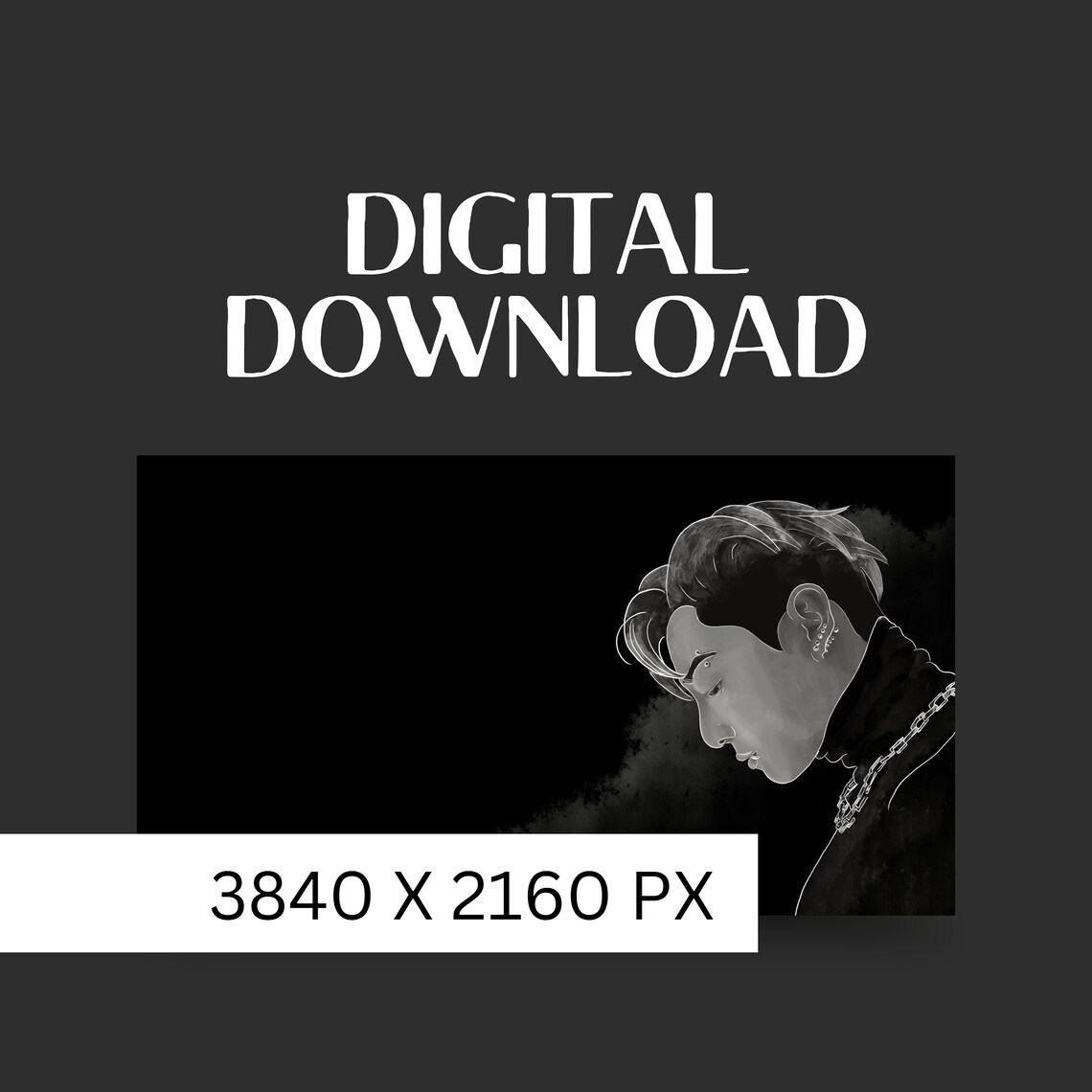 JK WALLPAPER Jungkook of BTS Wallpaper Digital Download. Perfect for ...