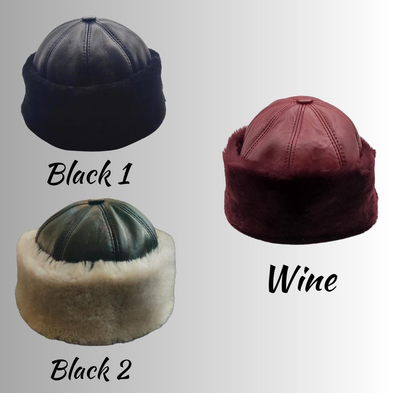 Black Mink Hat With Brim - Etsy