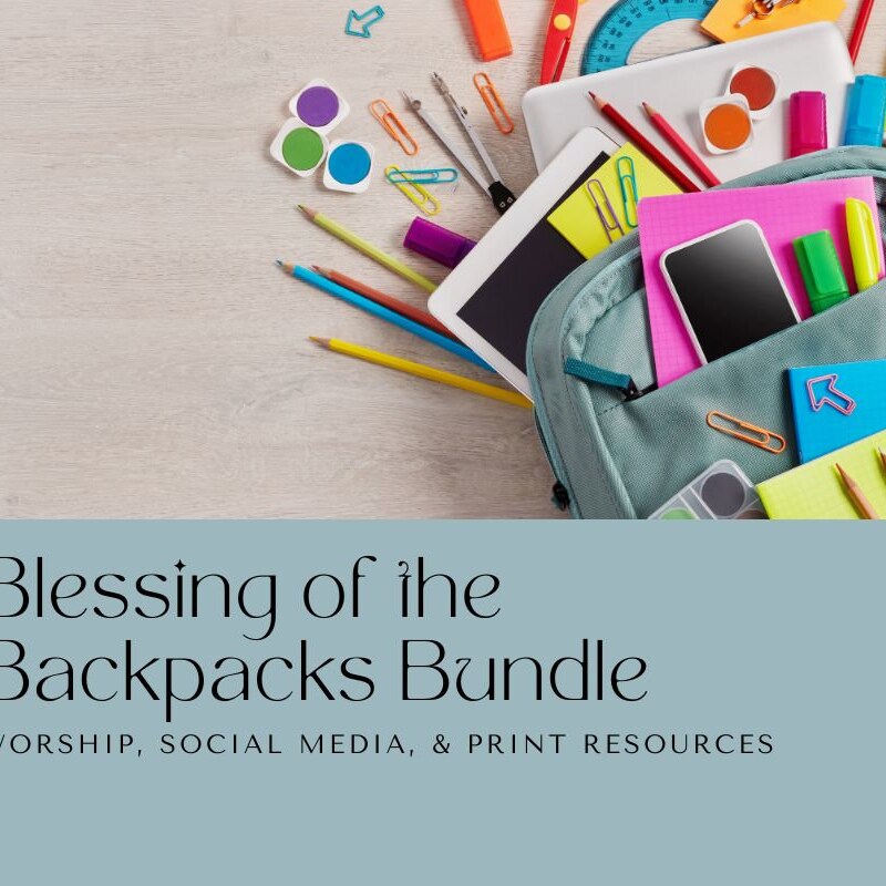 Backpack Blessing - Etsy