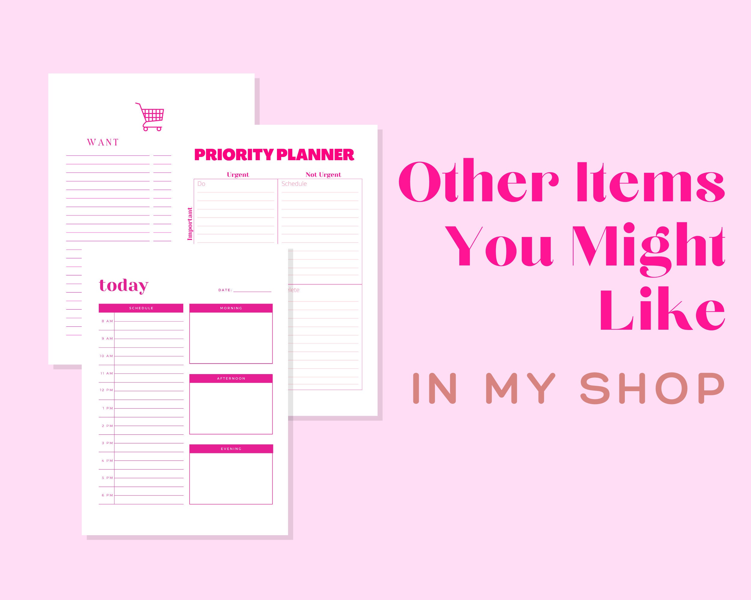 A4 Size Checklist Printable Planner, Check It off to Do List,minimal ...