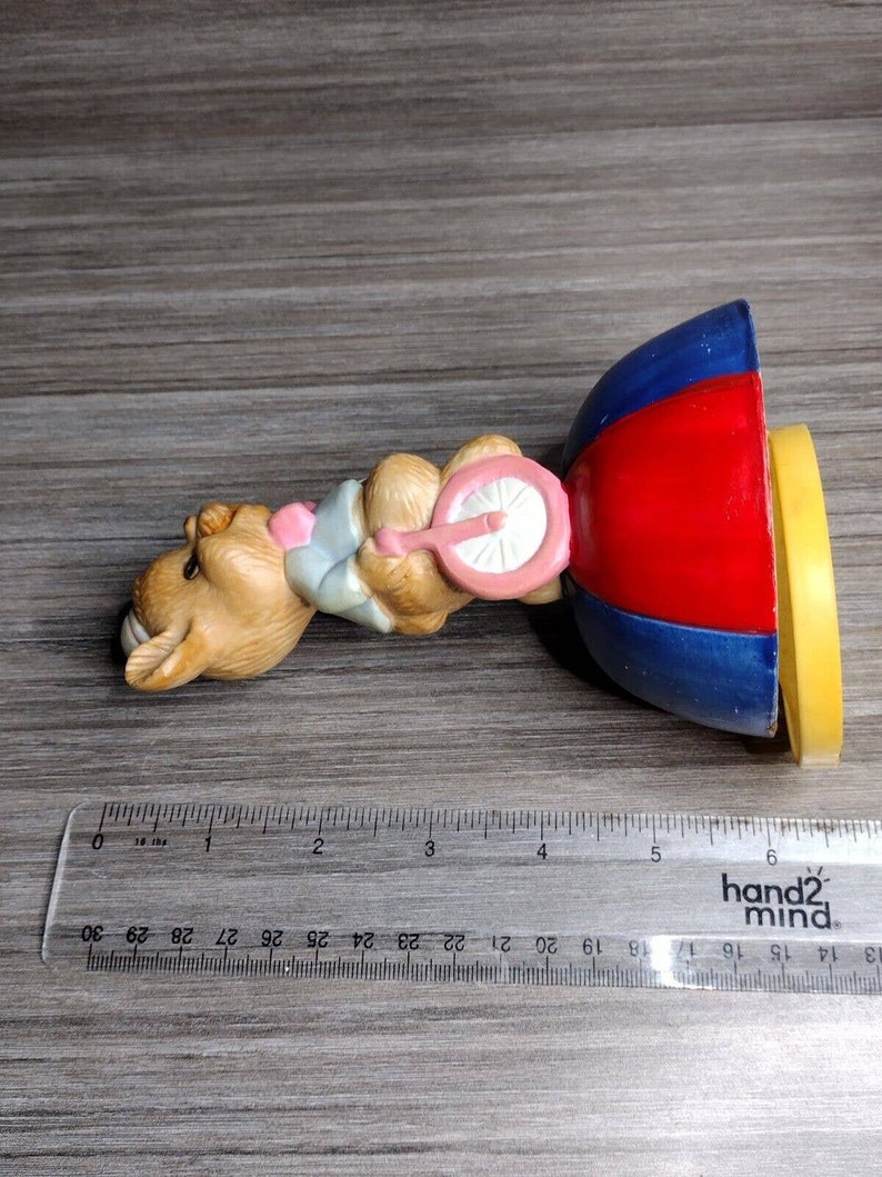 Extremely Rare Disney Bongo Bear Ceramic Wind up Musical Figurine ...