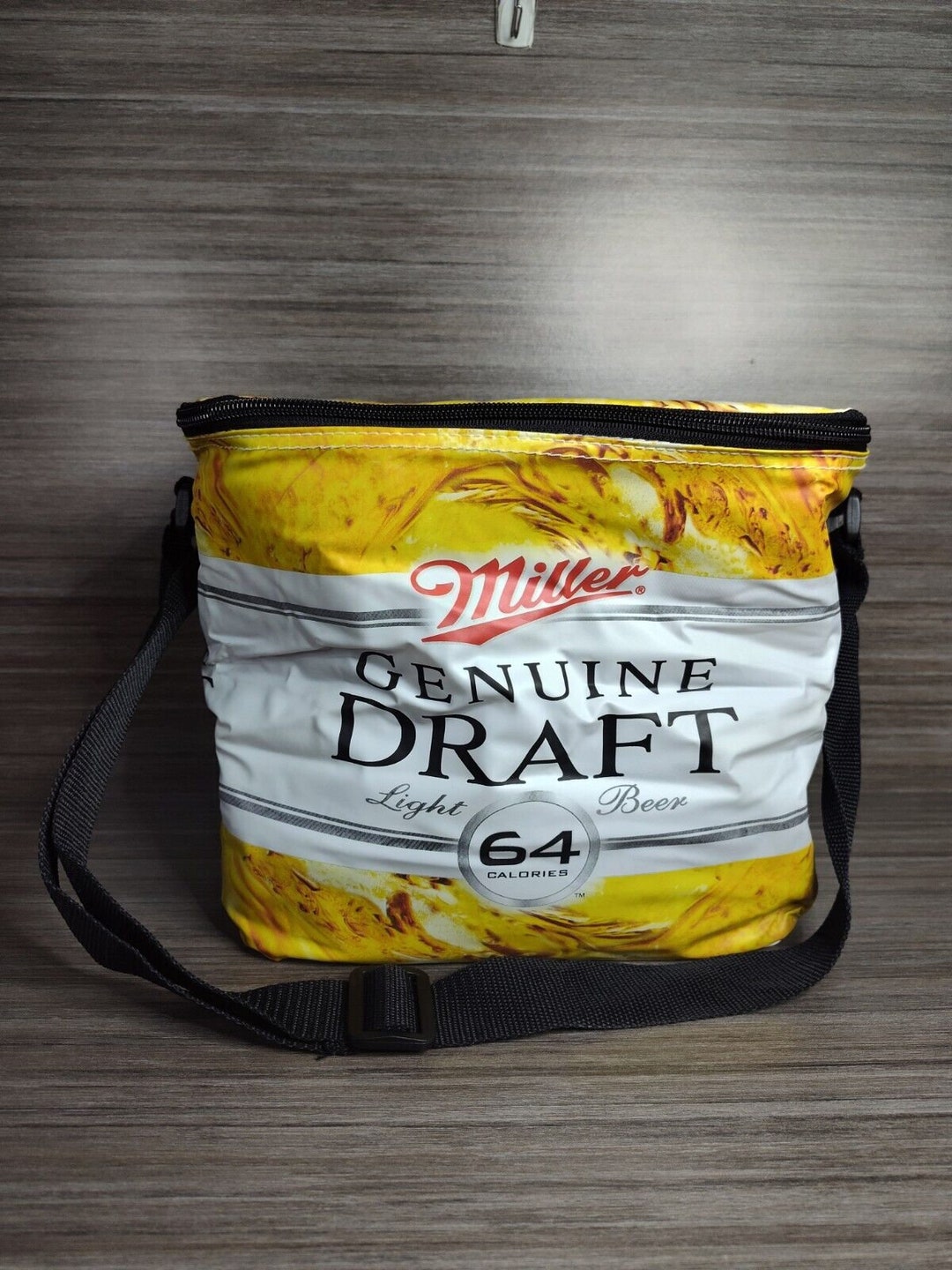 Miller Genuine Draft Light Beer Insulated Cooler 64 Calories W/ Strap ...