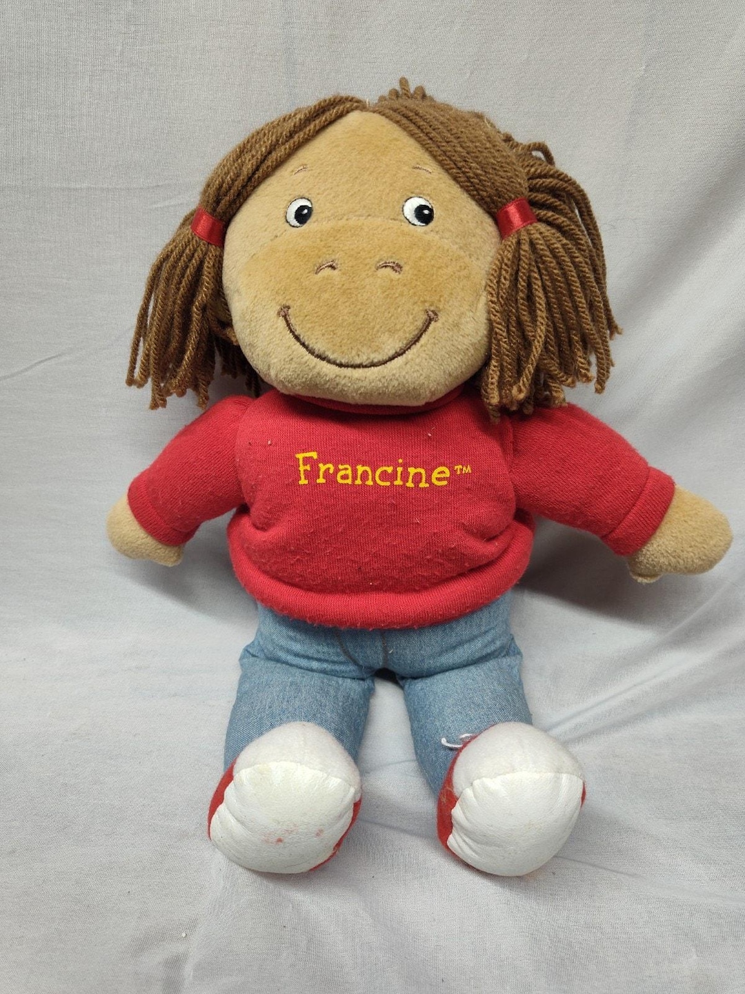 PBS Arthur Friend Francine Eden Plush Stuffed Animal Marc Brown TV ...