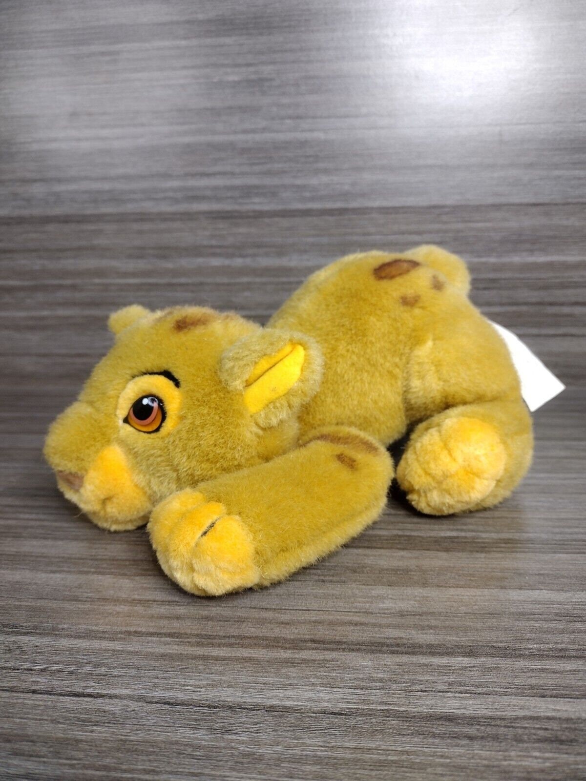 Vintage LION KING Plush SIMBA Cub 8" Disney Store Stuffed Animal Toy ...