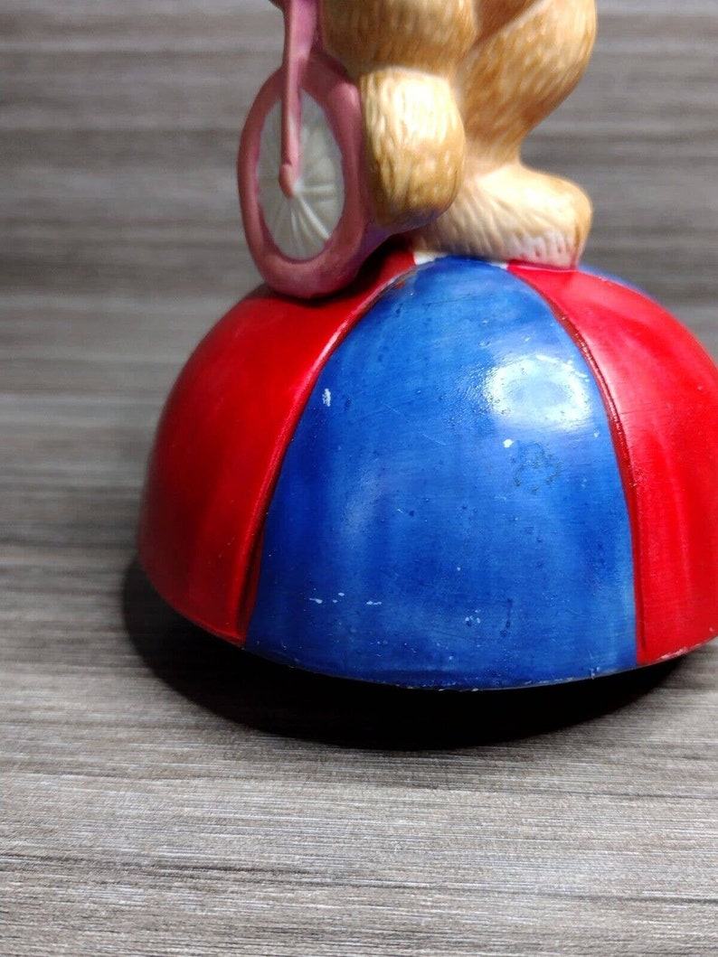 Extremely Rare Disney Bongo Bear Ceramic Wind up Musical Figurine ...