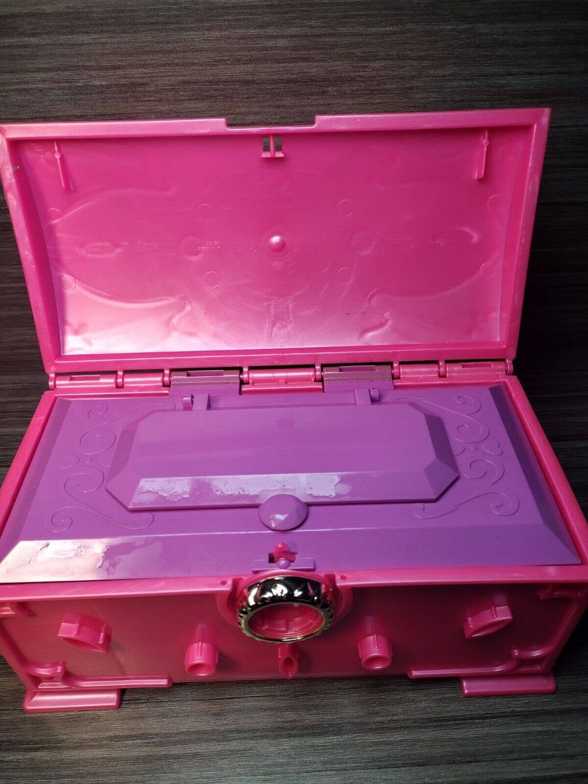 Vintage Treasure Rocks Magic Pink Vanity Jewelry Box Hasbro 1994 Box ...