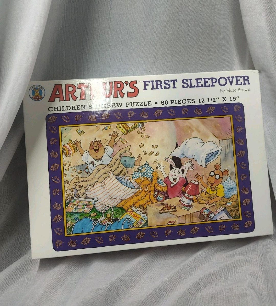 96' Arthur's First Sleepover Children's 60 Piece Jigsaw Puzzle by Marc ...