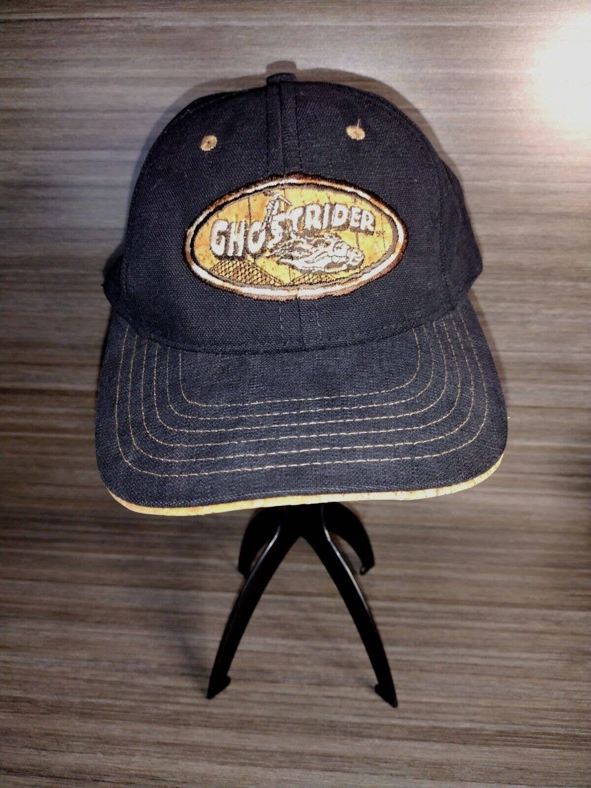 Vintage Knotts Berry Farm Ghost Rider Hat Super Rare Leather Strap - Etsy