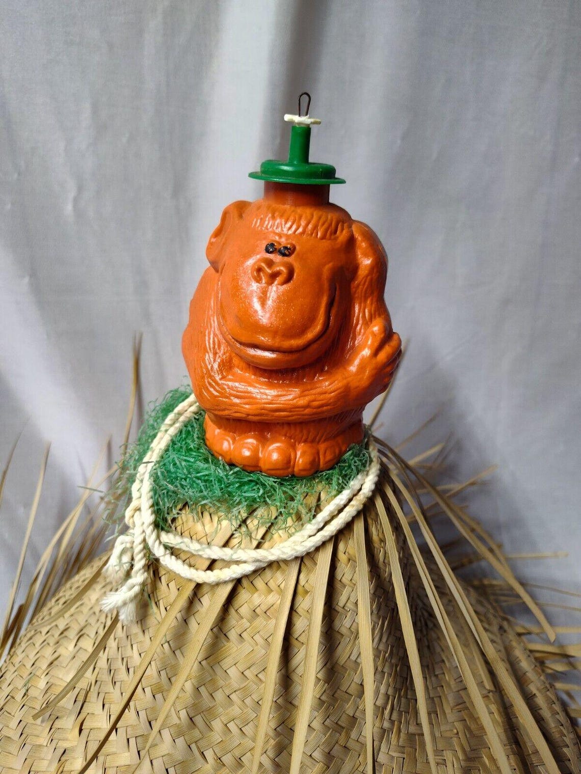 Vintage Beachcomber Birds Nest Hat Woven Natural Straw Summer Rax Kids ...