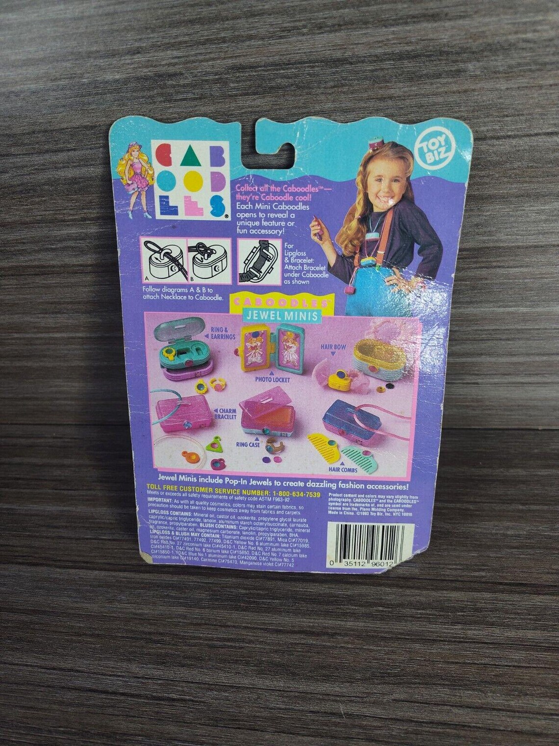 Vintage 1993 Caboodles Minis Comb and Mirror Accessory Charm Cases Toy ...