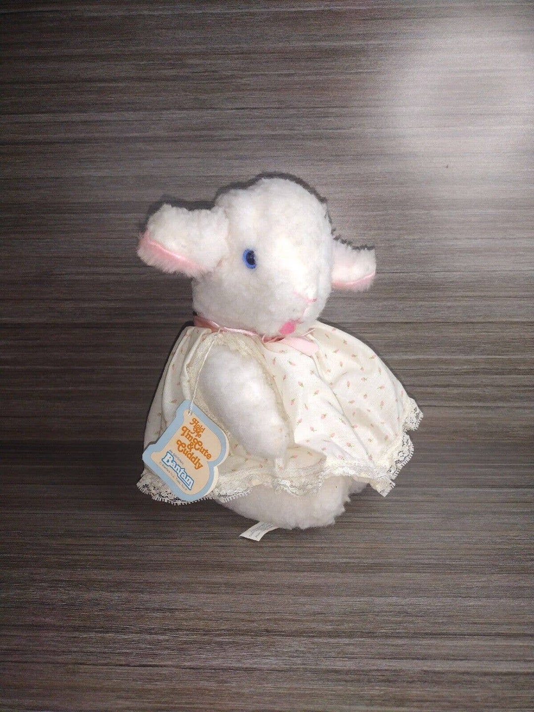 Vintage Bantam White Sitting Lamb Plush With Dress and Tags - Etsy