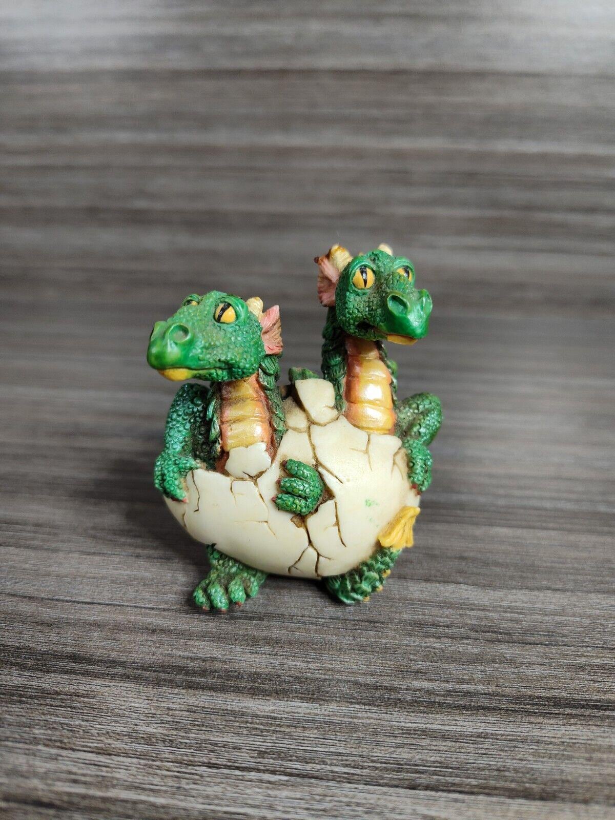 1997 W U Summit Collection Green Baby Dragon Hatching Hatchling ...