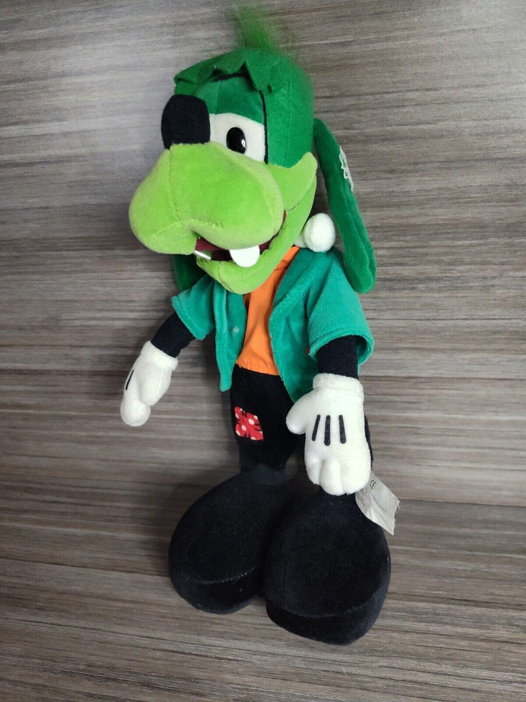 Disney Store Halloween Plush FRANKENSTEIN Goofy 13" Stuffed Animal ...
