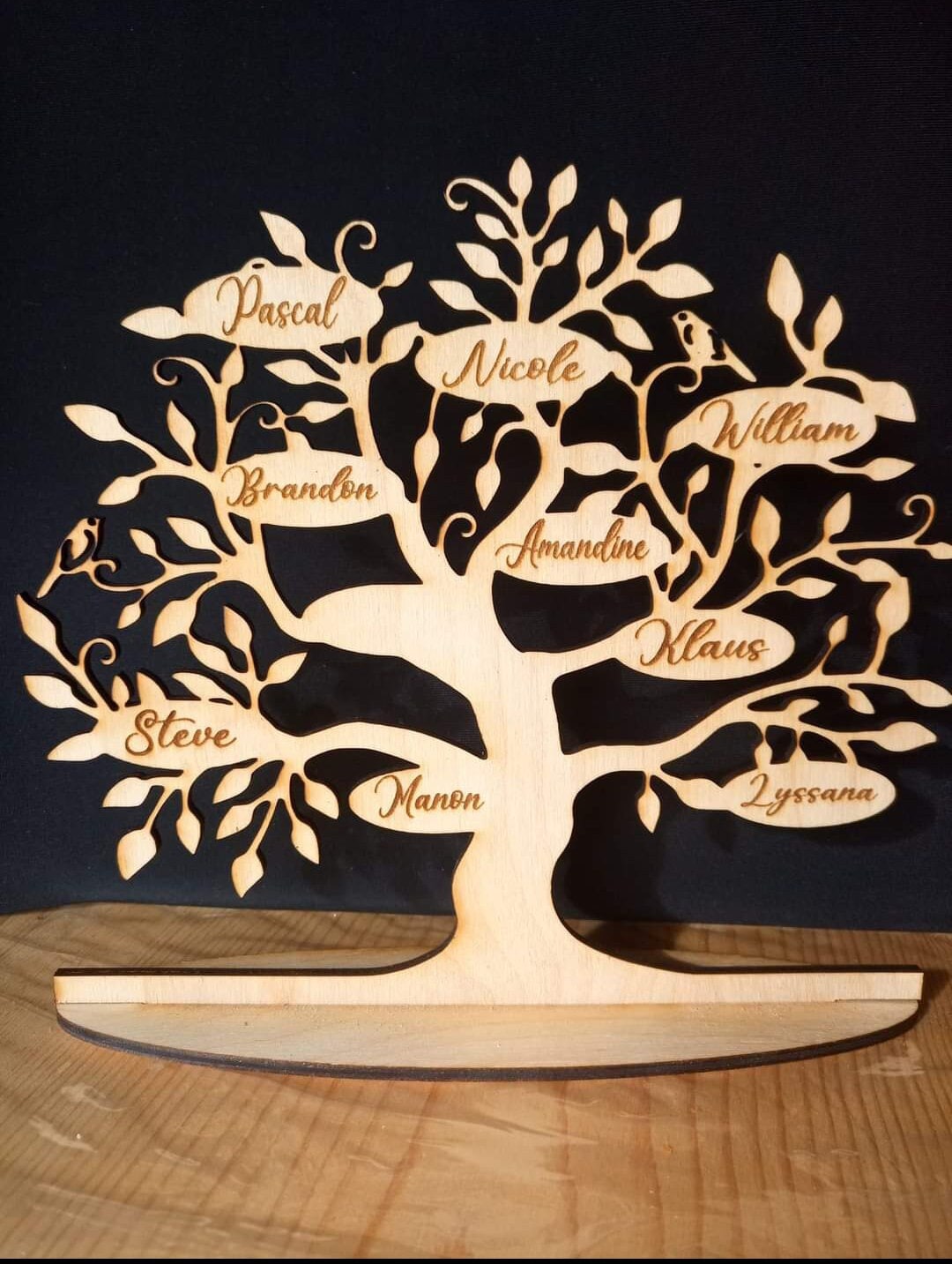Personalized Wooden Tree of Life - Etsy