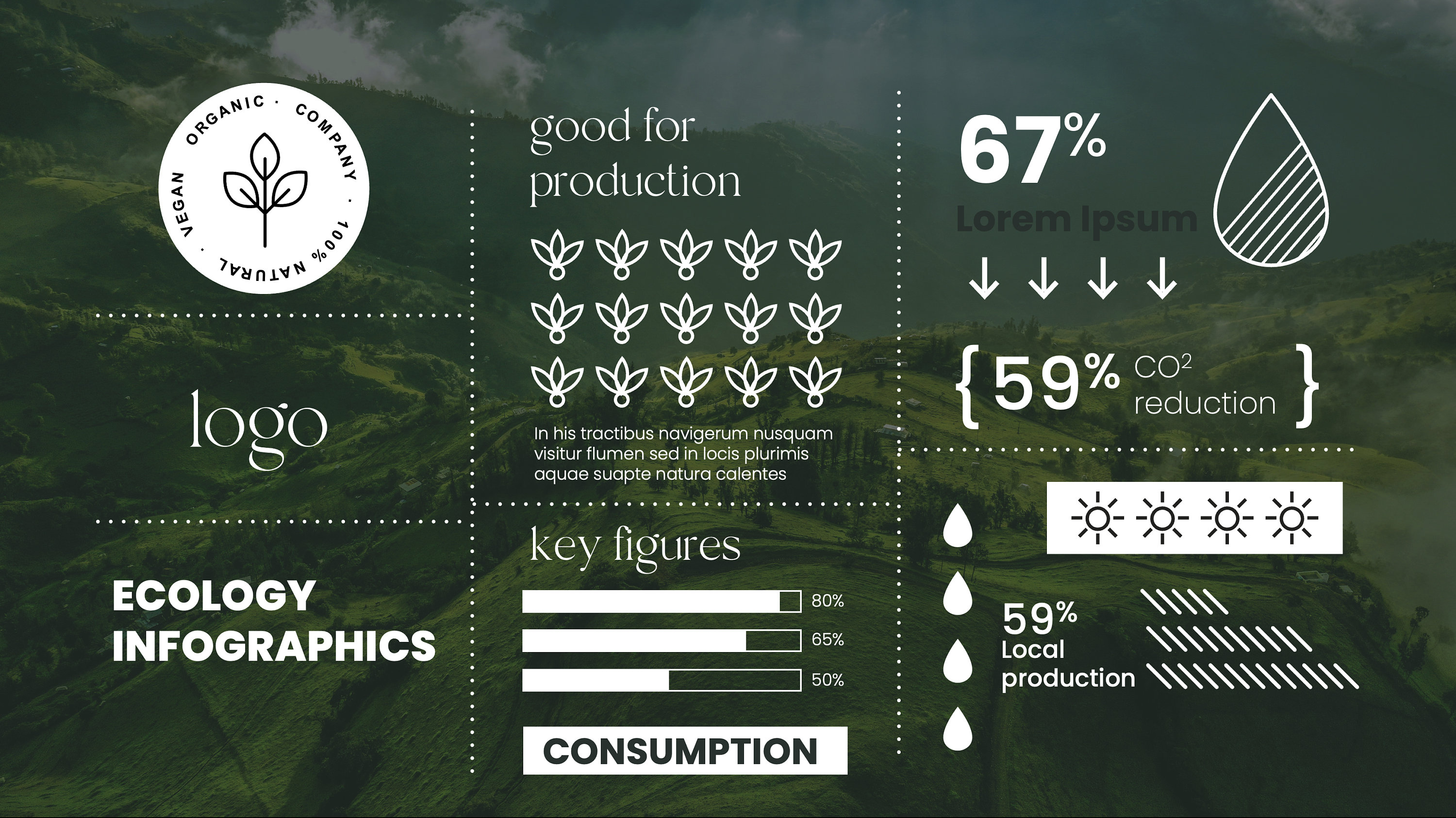 Modern & Elegant Green Powerpoint Template Customizable - Etsy
