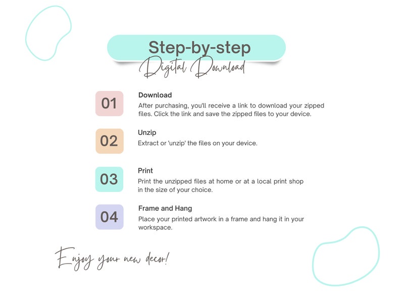 Data Visualization Art Binary Code Processing Pattern Monochromatic Digital Print Various Sizes ...