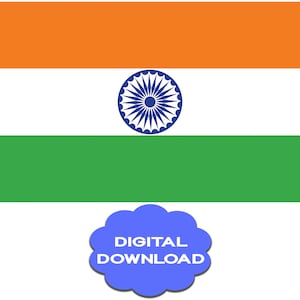 India Flag SVG File, India Flag Png, India Flag JPEG and PDF File, Cut ...