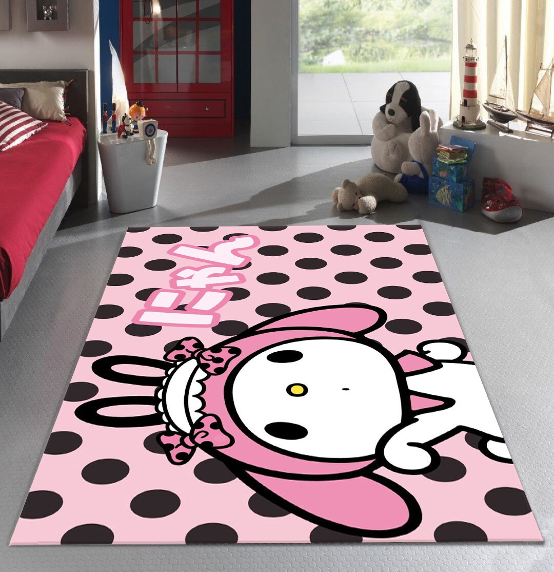 My Melody Hello Kitty Rug, Hello Kitty Decor sold by Trite Hairbrush ...