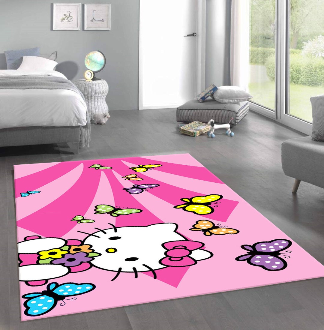 Hello Kitty Rug, Hello Kitty Decor sold by Olga Tan | SKU 133735743 ...