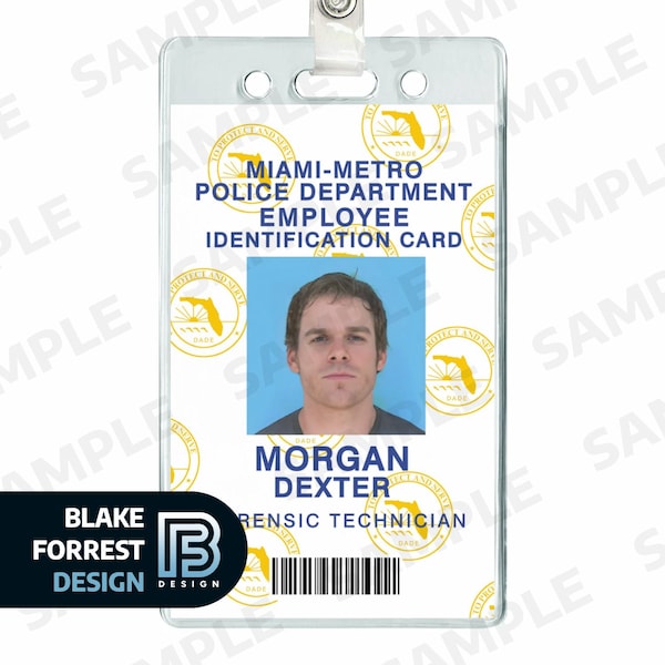 Printable Dexter Morgan Id - Etsy